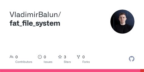 Github Vladimirbalunfatfilesystem