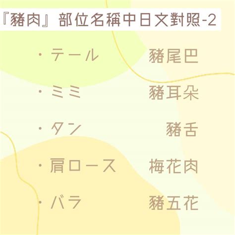 點餐日文豬肉雞肉部位名稱中日文對照表 日本燒肉店 居酒屋必備保存版 MISOSTYLE 味噌瘋時尚 為女性介紹日本最新流行情報
