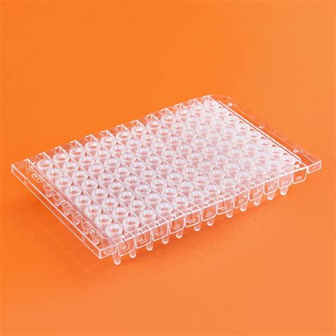 Detachable 0 2ml 96 Well 2 Component Half Skirted PCR Plate PCR And