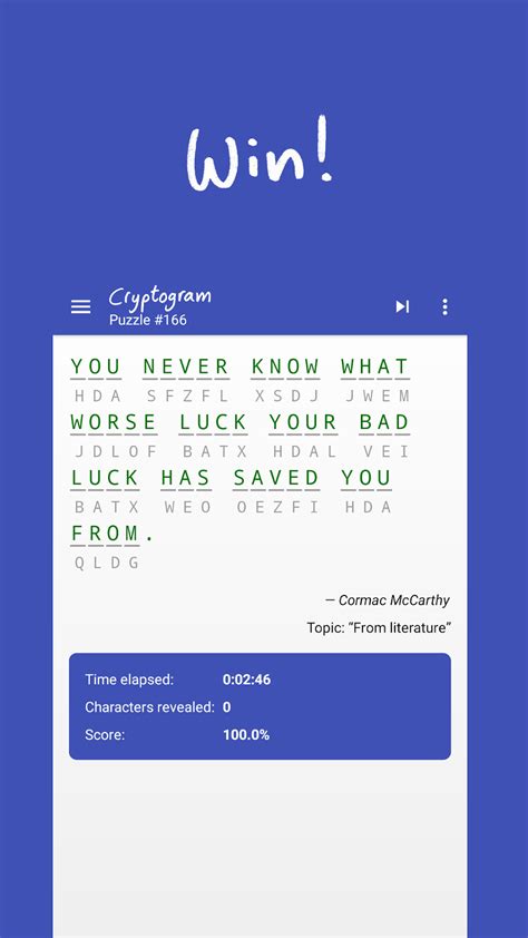 Cryptogram Puzzle Quotes Apk For Android Download