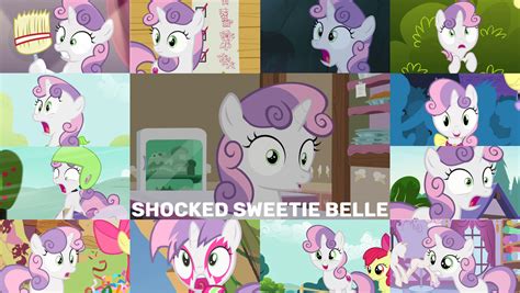 Request Shocked Sweetie Belle By Quoterific On Deviantart