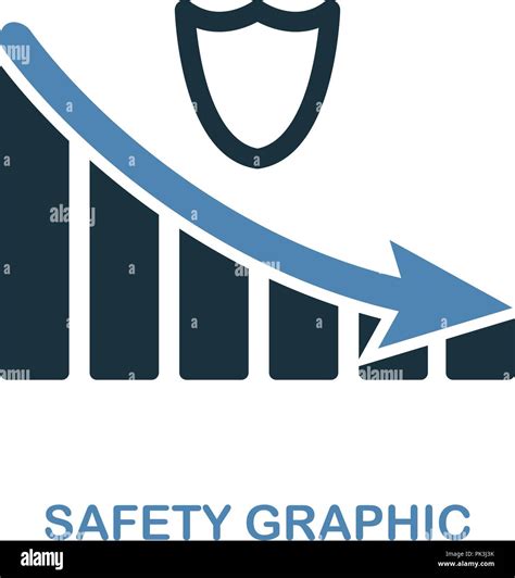 Safety Decrease Graphic Icon Monochrome Style Design From Diagram