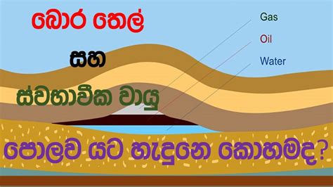 බොර තෙල් සහ ස්වභාවික වායු පොලොව යට හැදුනේ කොහොමද තෙවන කොටස Youtube