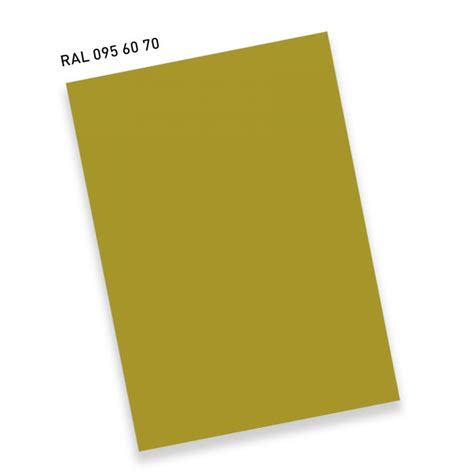 ral d6 single sheet a6 hue 095 60 70 romaine green