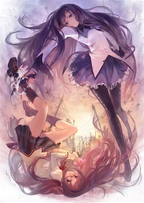 Homura Madoka Magica Fan Art 41611764 Fanpop