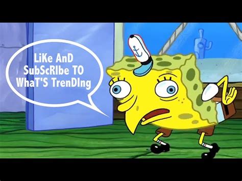Spongebob Mocking Meme Pictures Without Text