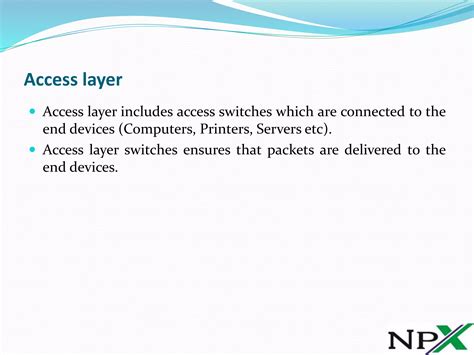 Ciscos Three Tier Hierarchical Network Model Pptx
