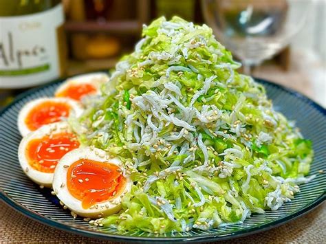 【レシピ】湯通しキャベツとしらすのやみつきサラダ By しにゃさん レシピブログ 料理ブログのレシピ満載！