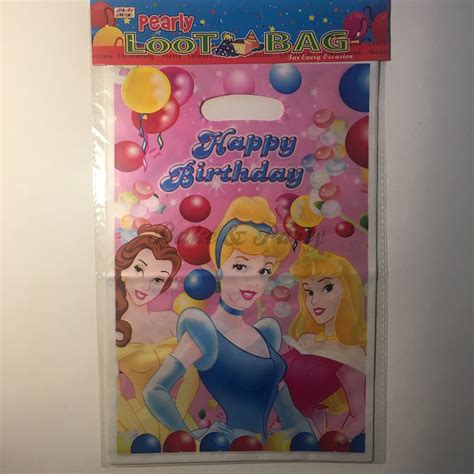 Traktatie Zakje Disney Prinsessen 1 Traktatie Doosjes And Zakjes