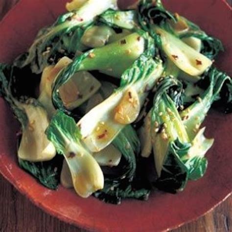 Stir Fried Bok Choy Side Dish A Menu For You