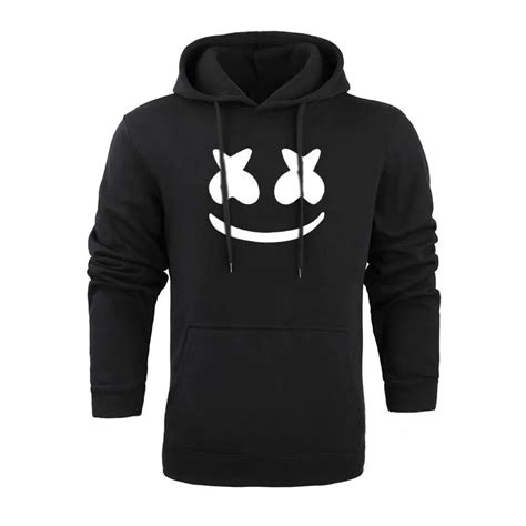 Buy Marshmello Smiley Face Hoodies Men Hip Hop Fashion