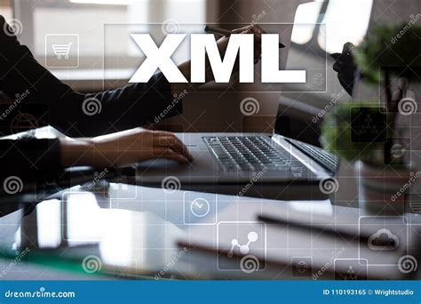 XML Web Development Internet And Technology Concept Stock Image Image Of Programming