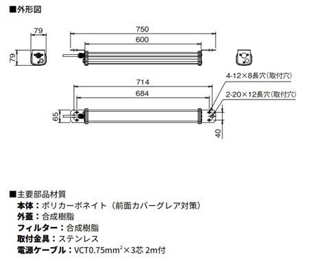 防湿・防水形led照明器具～lywb Series～｜星和電機株式会社