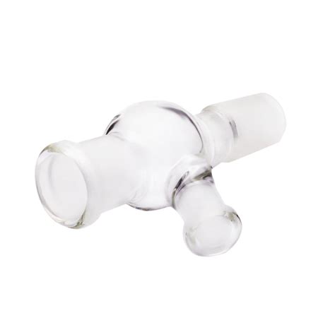 10mm 14mm 18mm Male Female Pass Through Glass Injector Adaptor With Gl