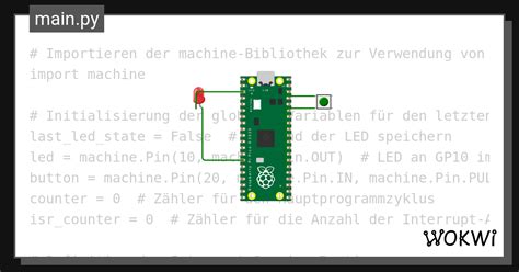 Taster Per Interrupt Wokwi Esp Stm Arduino Simulator