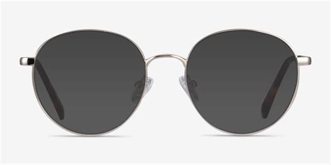 Haiku Round Silver Full Rim Eyeglasses Eyebuydirect Canada