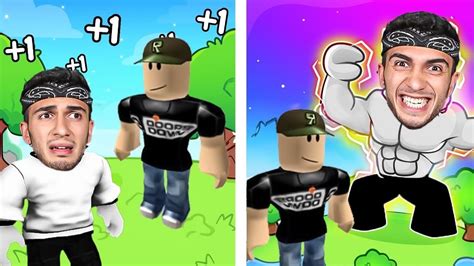Roblox Ama Her Sanİye GÜÇlenİyorum Youtube