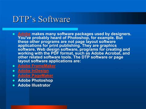 Dtp Desktop Publishing Ppt