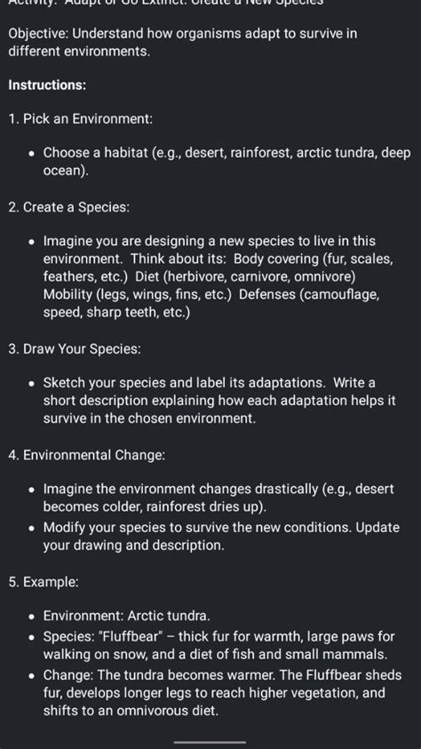 Objective Understand How Organisms Adapt To StudyX