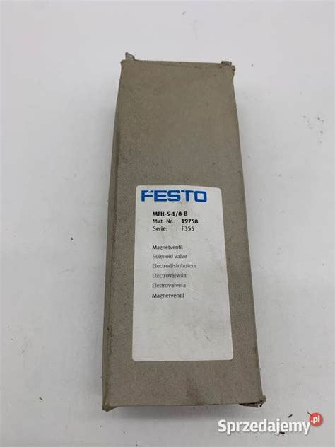Festo Mfh B Elektrozaw R Warszawa Sprzedajemy Pl
