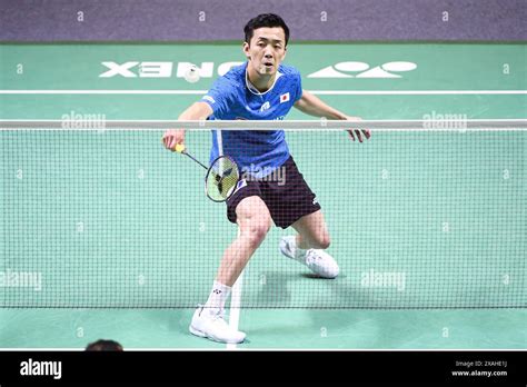 Jakarta Indonesia 6th June 2024 Kenta Nishimoto JPN Badminton