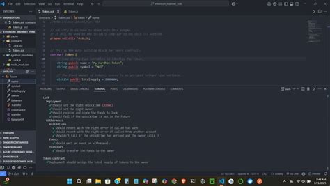 Npx Hardhat Test Successful The Vs Code Extension By The Matthew Fair