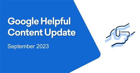 Google Helpful Content Update September 2023 SISTRIX