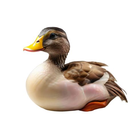 Premium Photo Free Vector Duck With Green Head Cartoon Character