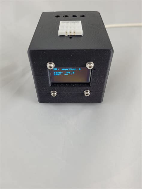 Wemos D1 Environmental Monitor By N9dmt Download Free Stl Model
