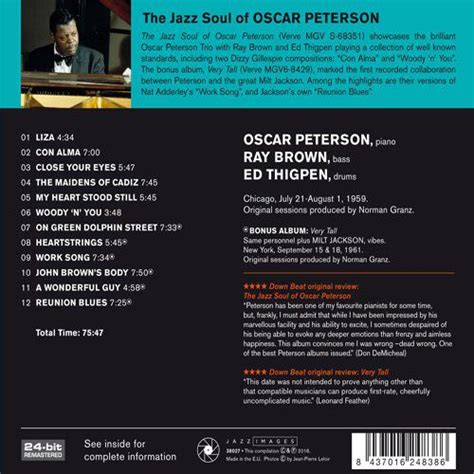 Oscar Peterson The Jazz Soul Of Oscar Peterson Cd Opus3a
