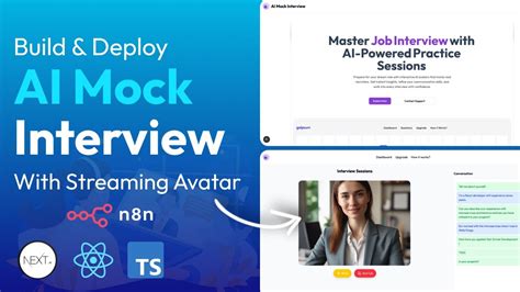 Build And Deploy Full Stack Ai Mock Interview Nextjs App Using React N8n Youtube
