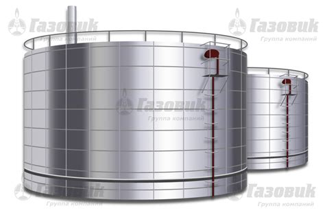 Купите РВС 5000 м³ резервуар вертикальный стальной по доступной цене