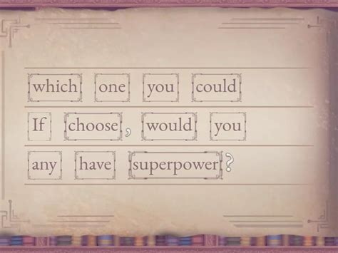 Second Conditional Unjumble Second Conditional Unjumble