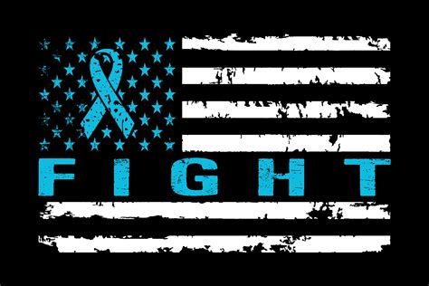 Fight Prostate Cancer Awareness Design Graphic By Crafts Station