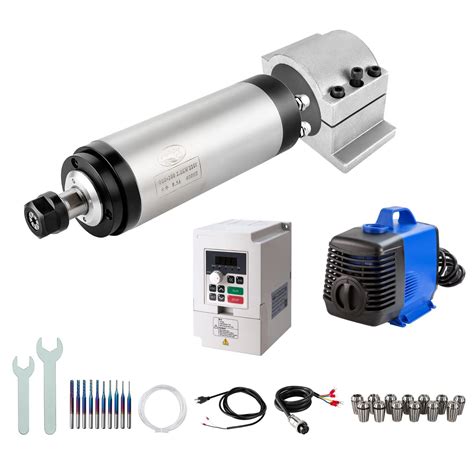 Cnc Spindle Motor Kits 220v 2 2kw 80mm Water Cooled Spindle Motor Cnc Motor 220v 2 2kw Vfd
