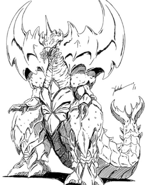 Destoroyah Godzilla Coloring Page