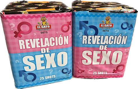 Bateria De Humo RevelaciÓn De Sexo Azul Pirofoc I Fantasía