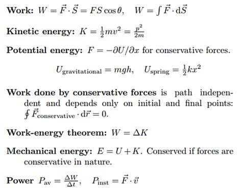 Class 10 Physics All Formulas Pdf Download