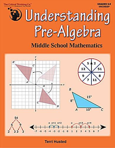 Understanding Pre Algebra Understanding Pre Algebra