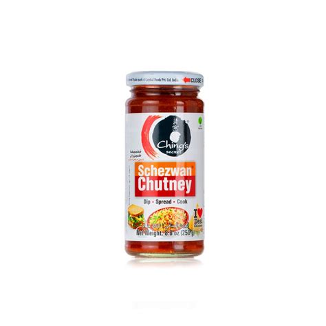 Chings Schezwan Chutney 24x250g Al Rhea General Trading Llc
