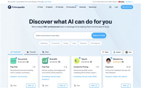 There S An AI For That TAAFT Smart AI Search To Find The Best AI Tools AI Tool Selection