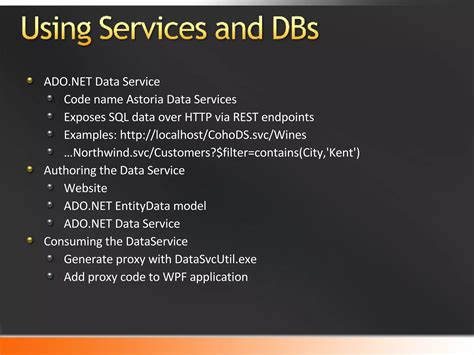 msdn unleashed wpf demystified ppt