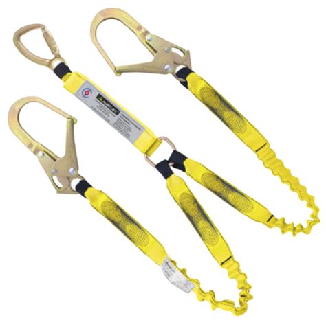 Lanyard Double Elasticated Triple Actionscaffold Hook Hoisting