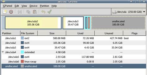 linux how can i resize standard partition in centos6 super user