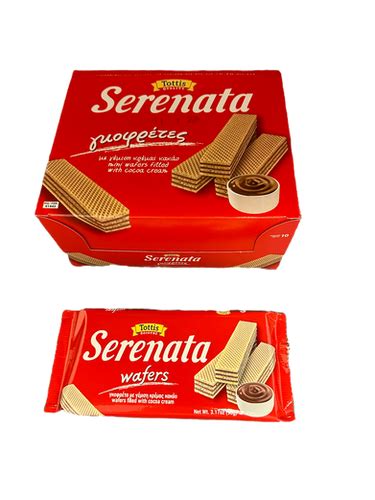Serenata Mini Wafers Filled With Cocoa Cream Disimca Us