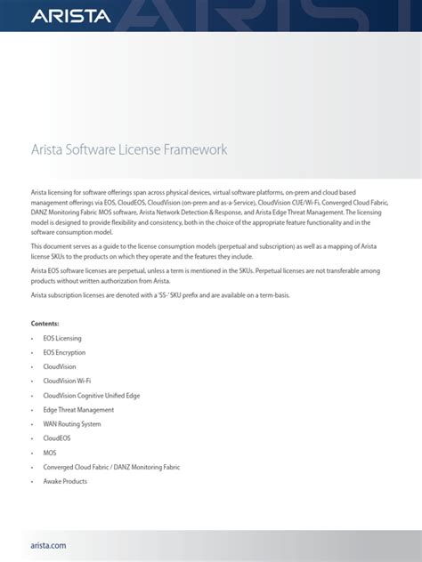 Software Licensing Framework Pdf