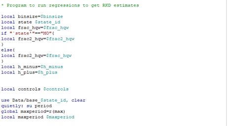Regression Kink Design In Stata Rstata
