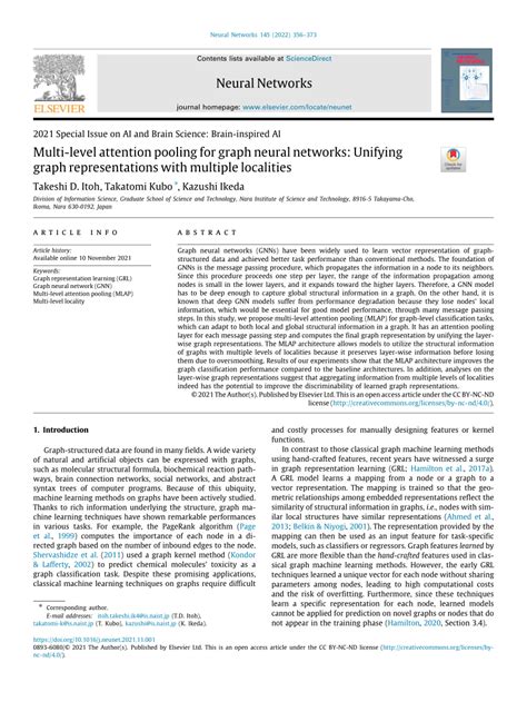 Pdf Multi Level Attention Pooling For Graph Neural Networks Unifying