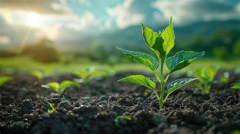 Plantas Que Crecen En El Suelo Foto Gratis