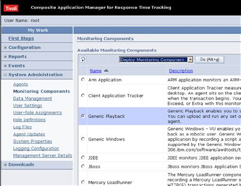 deploying the quality of service component ibm tivoli composite